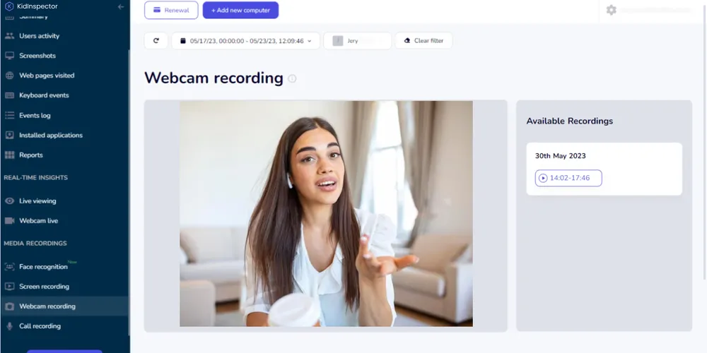 KidInspector - Desktop Monitoring Software with Advanced Features